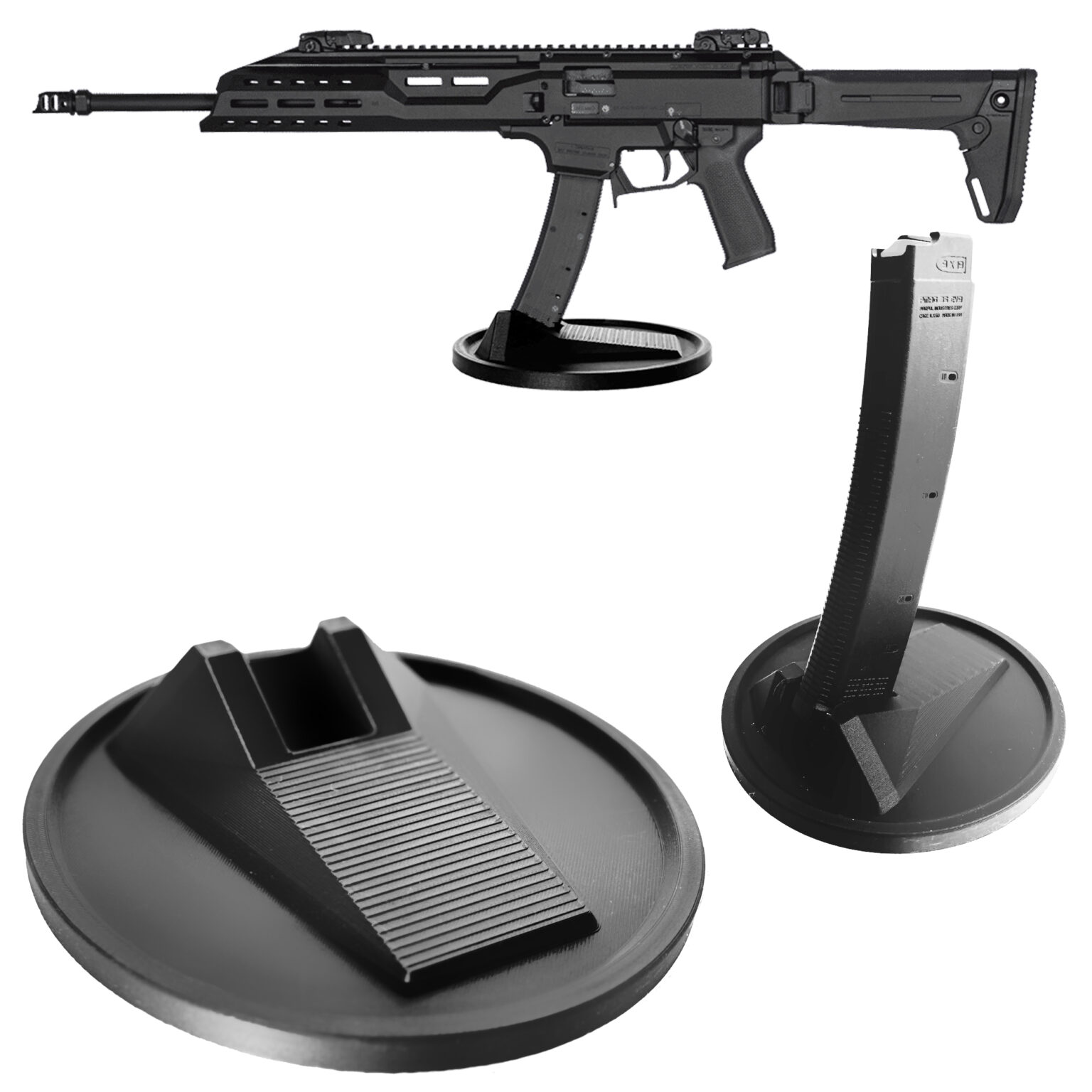 AR-15 Display Gun Stand SA-80 M4 M16, Rifle SBR & Pistol Mount ...
