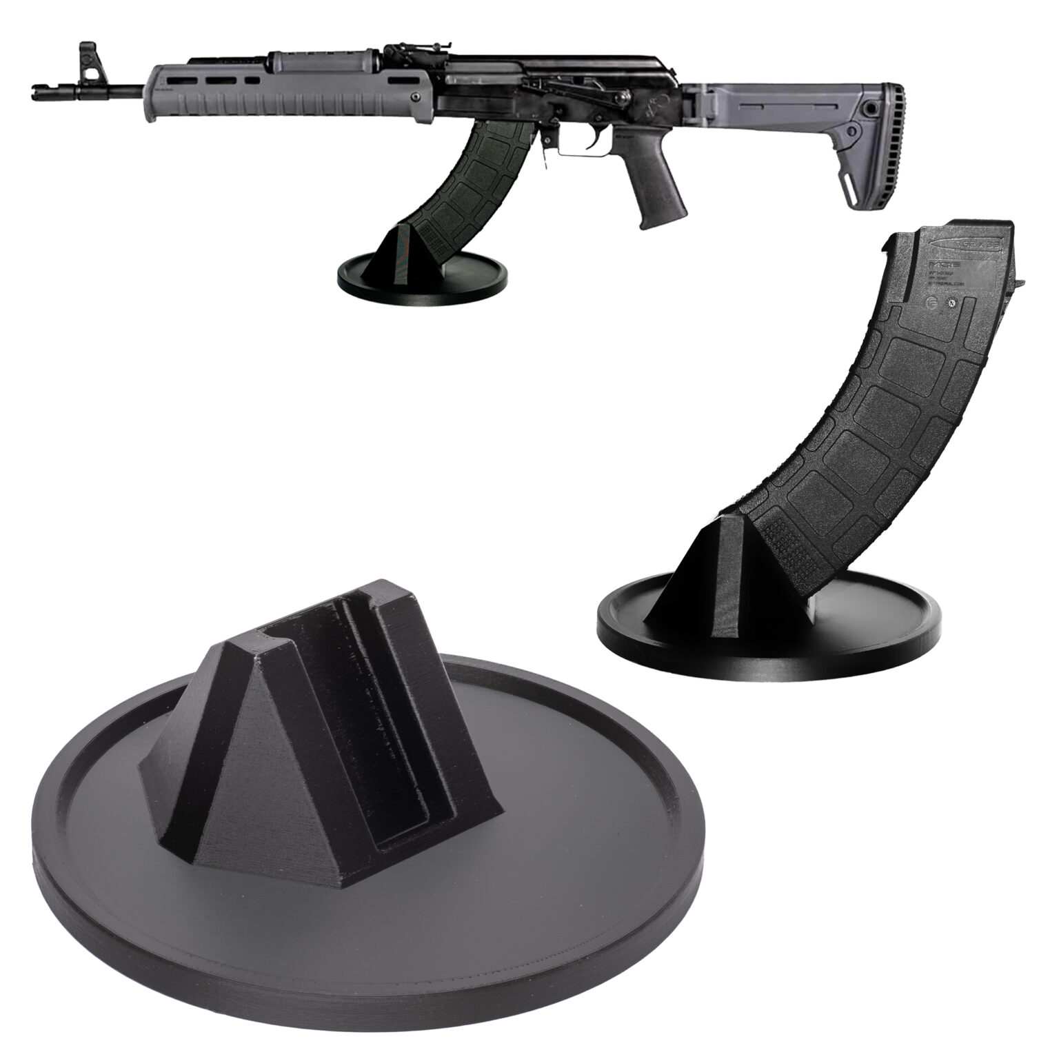 AR-15 Display Gun Stand SA-80 M4 M16, Rifle SBR & Pistol Mount ...