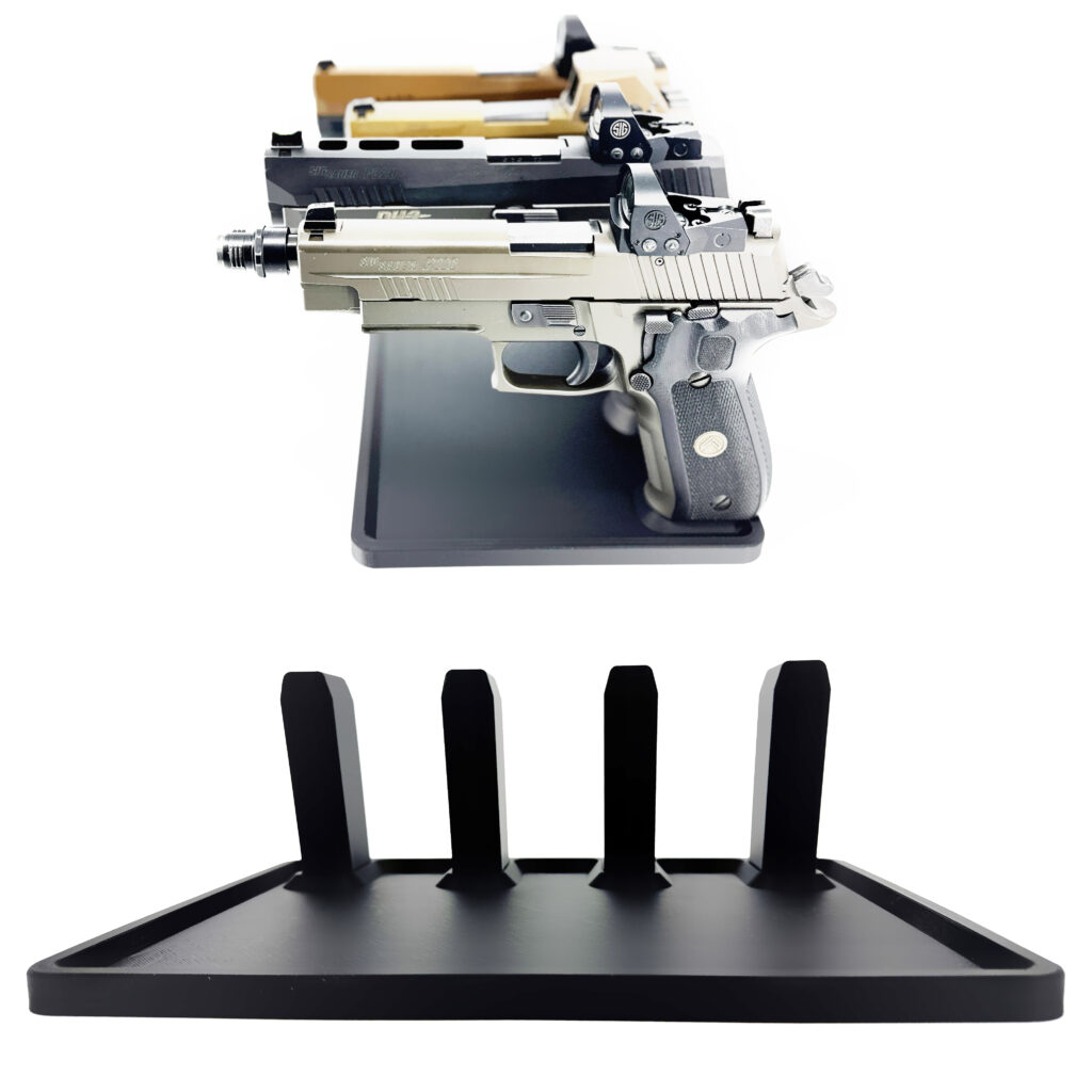 Double-Stack Handgun Display Gun Stand